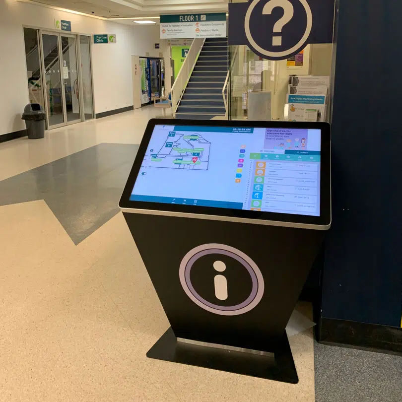Touch Screen Monitors in Outpatient Hospitals | InTouch Screens